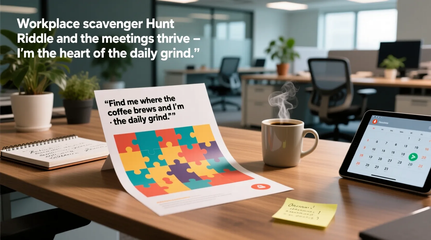 120+ Scavenger Hunt Riddles for Workplace with Answers for 2026